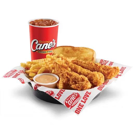 Raising Canes 3 Finger Combo Price, Calories (Updated 2026)